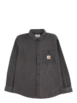 Carhartt Work In Progress Pocket Cotton Shirt - Black