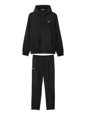 Lacoste Hooded Tracksuit - Black