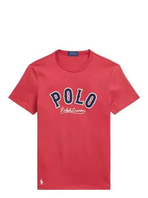 Polo Ralph Lauren Round-neck Short-sleeve T-shirt Red