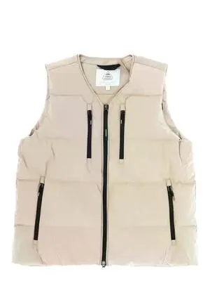 Pyrenex Padded Zip-up Gilet - Neutrals