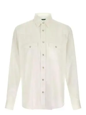 TOM FORD Long-sleeve Shirt - Neutrals