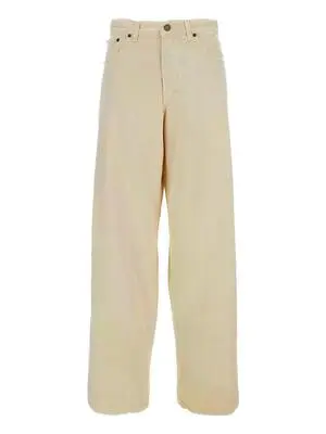 HAIKURE Wide-leg Five-pocket Jeans - Neutrals