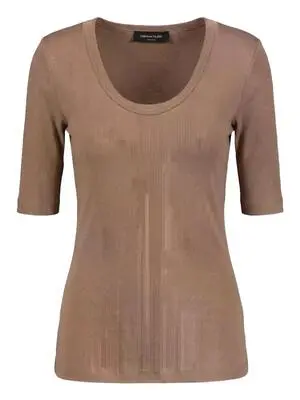 Fabiana Filippi Embellished Top - Brown