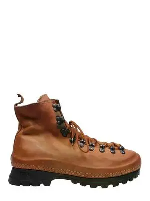 Guidi Lace-up Leather Hiking Boots - Brown