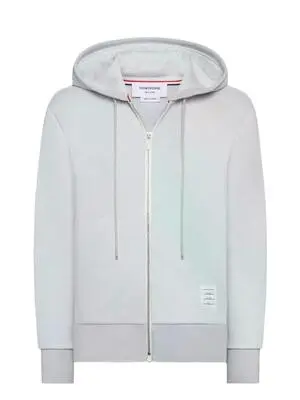 Thom Browne Zip-up Hoodie - Grey