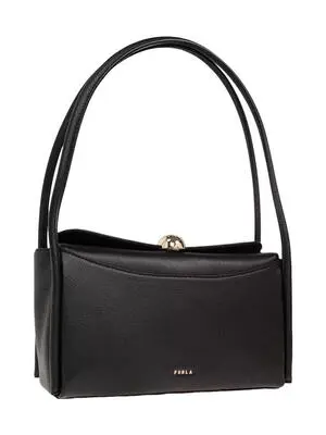 Furla Medium Nicole Leather Tote - Black
