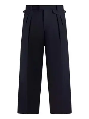 Manière De Voir Pierre Tailored Trousers - Blue