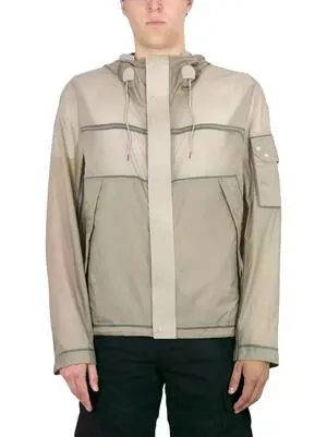 TEN C Hooded Jacket - Neutrals