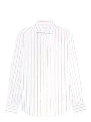 Brunello Cucinelli Striped Shirt - White