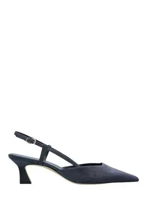 STUART WEITZMAN Vinnie Slingback Heeled Pumps - Blue