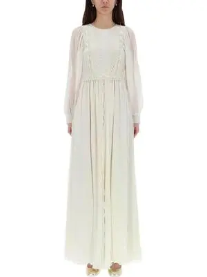 Valentino Garavani Beaded Maxi Dress - White