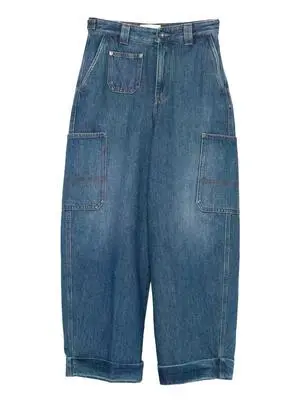 Givenchy Wide Leg Jeans - Blue