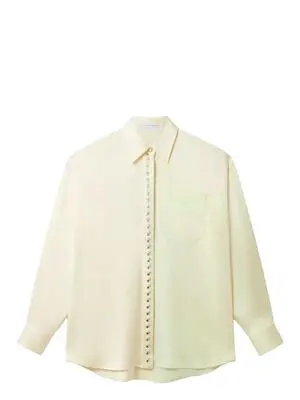 Stella McCartney Pocket Studded Shirt - Neutrals