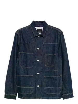 Paul Smith Denim Overshirt - Blue