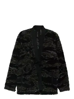 MAHARISHI Camo Tie-waist Jacket - Black