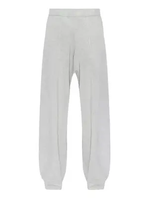Fabiana Filippi Ribbed-waistband Wide-leg Trousers - Grey