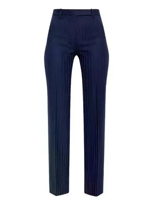 TOM FORD Striped Trousers - Blue