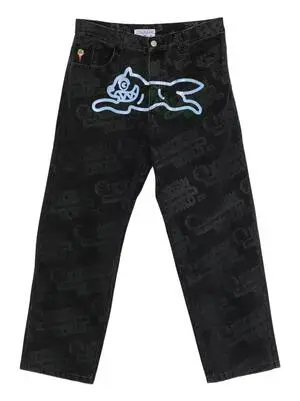 ICECREAM Every Flavour Double Scoop Graphic Jeans - Black