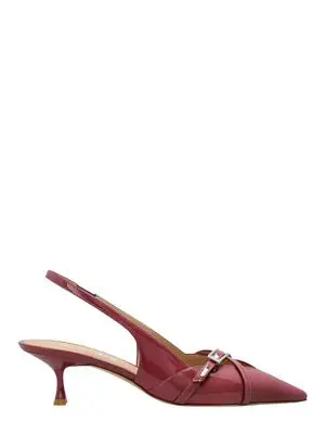 STUART WEITZMAN Georgie Slingback 50 Pumps - Red