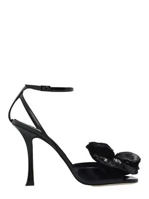 JIMMY CHOO Mimmi Flower-detail Heels - Black