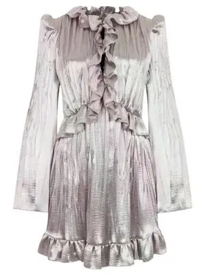 Philosophy Di Lorenzo Serafini Ruffled Dress - Grey