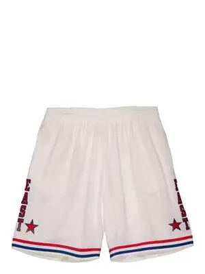 Mitchell & Ness 1985 Nba All-star Game Striped Swingman Shorts - White