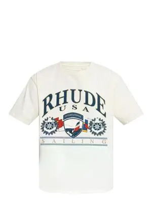 Rhude Graphic T-shirt - Neutrals