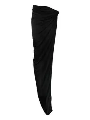 Rick Owens Draped Skirt - Black