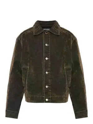 Jacquemus Mirada Button Corduroy Jacket - Brown
