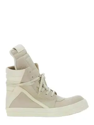 Rick Owens Lace-up High-top Sneakers - Neutrals
