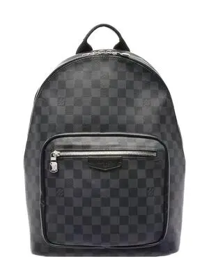 LOUIS VUITTON 2021-2025 Damier Graphite Josh Backpack - Black