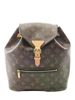LOUIS VUITTON 2017 Monogram Montsouris Backpack - Brown
