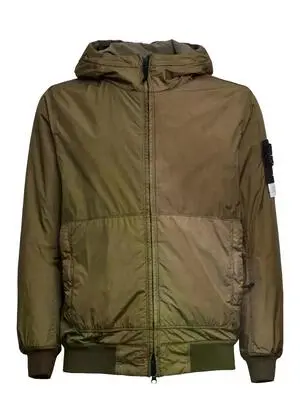 Stone Island Hooded Jacket - Green