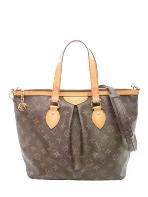 LOUIS VUITTON 2009 Monogram Palermo Pm Satchel - Brown