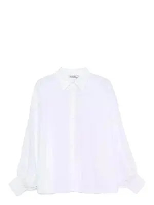 SOSUE Antonia Cuffed-sleeve Buttoned Shirt - White