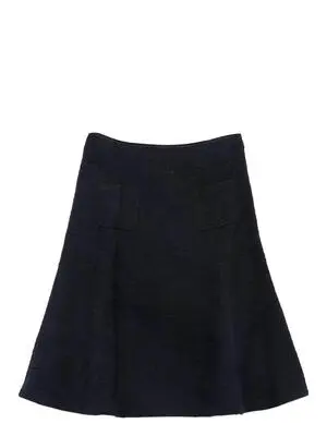 N°21 A-line Midi Skirt - Blue