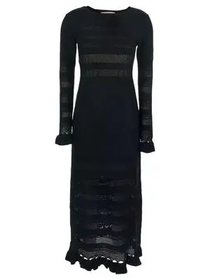 TWINSET Ruffled-detail Dress - Black