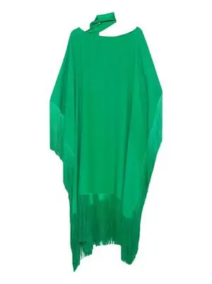 TALLER MARMO Fringed Kaftan - Green