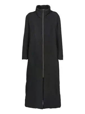 MONDRAIN Zip-up Coat - Black