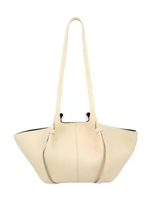 Yuzefi Mochi Leather Shoulder Bag - Neutrals