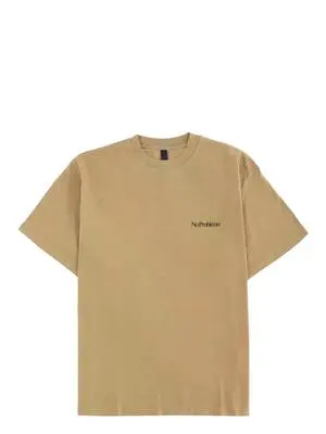 NO PROBLEMO Logo T-shirt - Neutrals