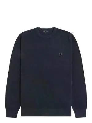 FRED PERRY Logo-Embroidered Sweater