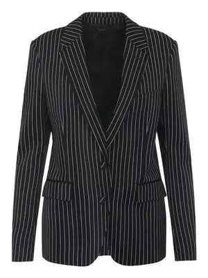 TOM FORD Pinstripe Blazer - Black