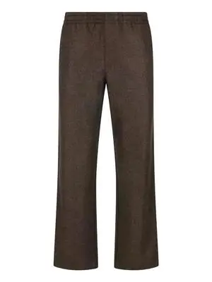 TOD'S Flap-pocket Trousers - Brown