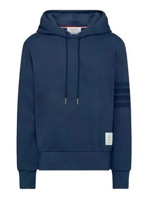 THOM BROWNE Loopback 4-Bar Hoodie