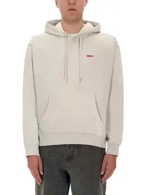 Obey Art Studio Flowers Hoodie - Neutrals