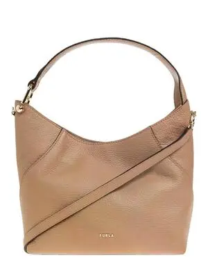 Furla Lara Leather Tote - Neutrals