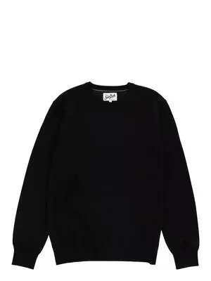 MC2 SAINT BARTH Logo Knitted Sweater - Black