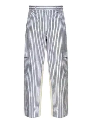 Stella McCartney Striped Trousers - Grey