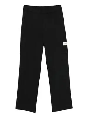 FLANEUR Drawstring Trousers - Black